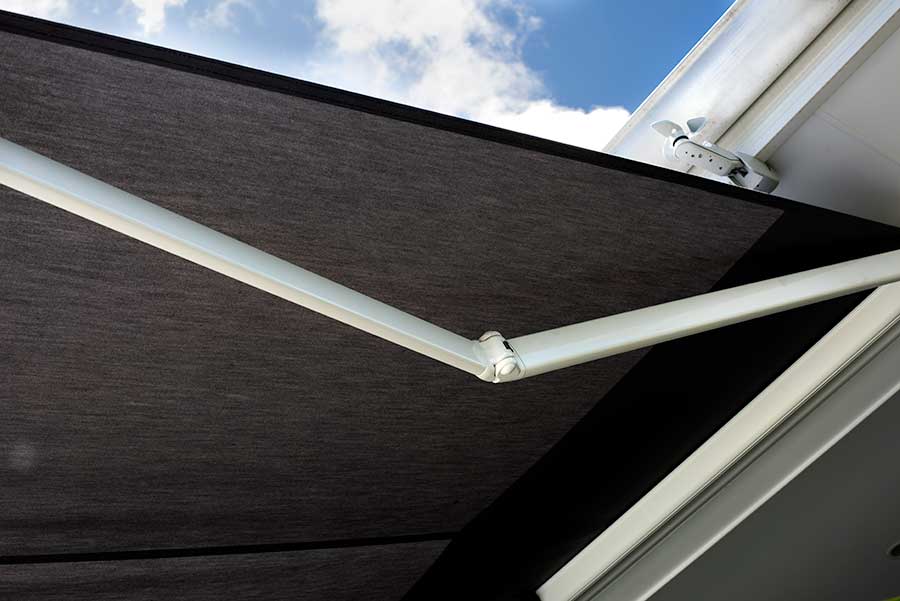 Base Plus Full Cassette Folding Arm Awning