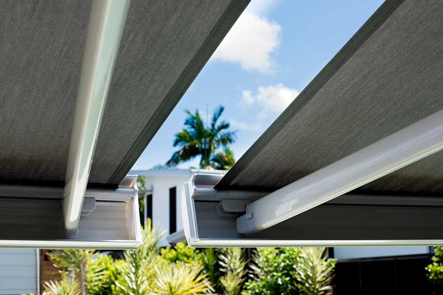 Base Plus Full Cassette Folding Arm Awning