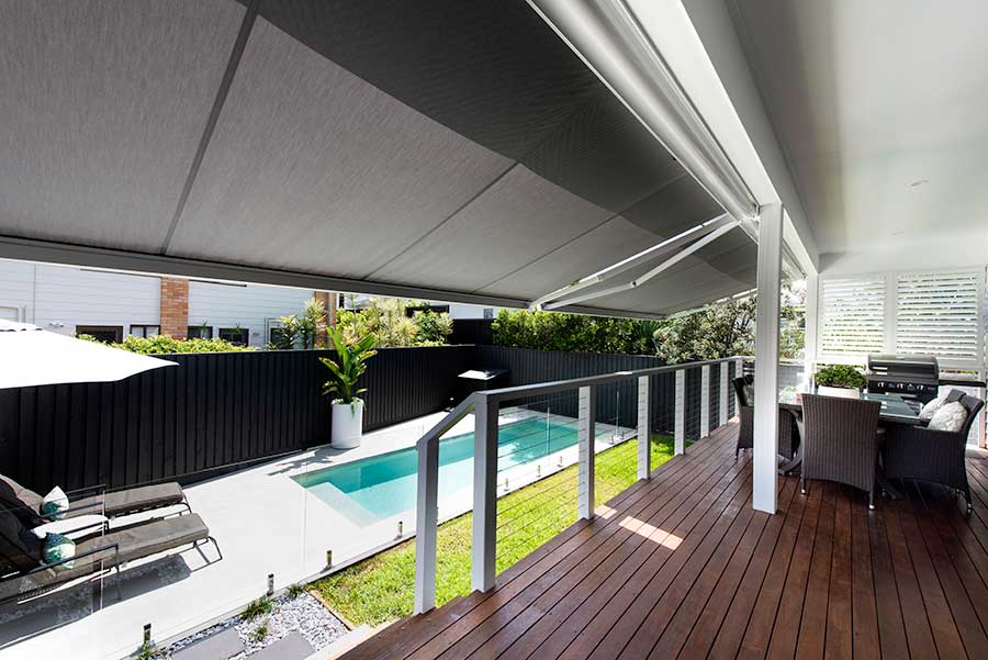 Base Plus Full Cassette Folding Arm Awning